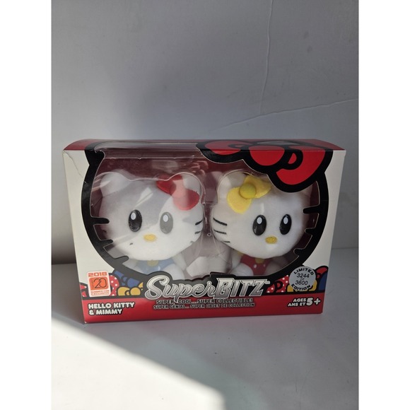 Toys | Hello Kitty Superbitz 4 Plush Twin Sisters 2pack Hello Kitty ...